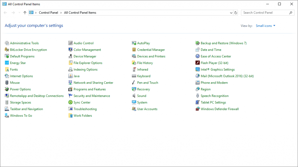 Finding The Control Panel - 4KCC